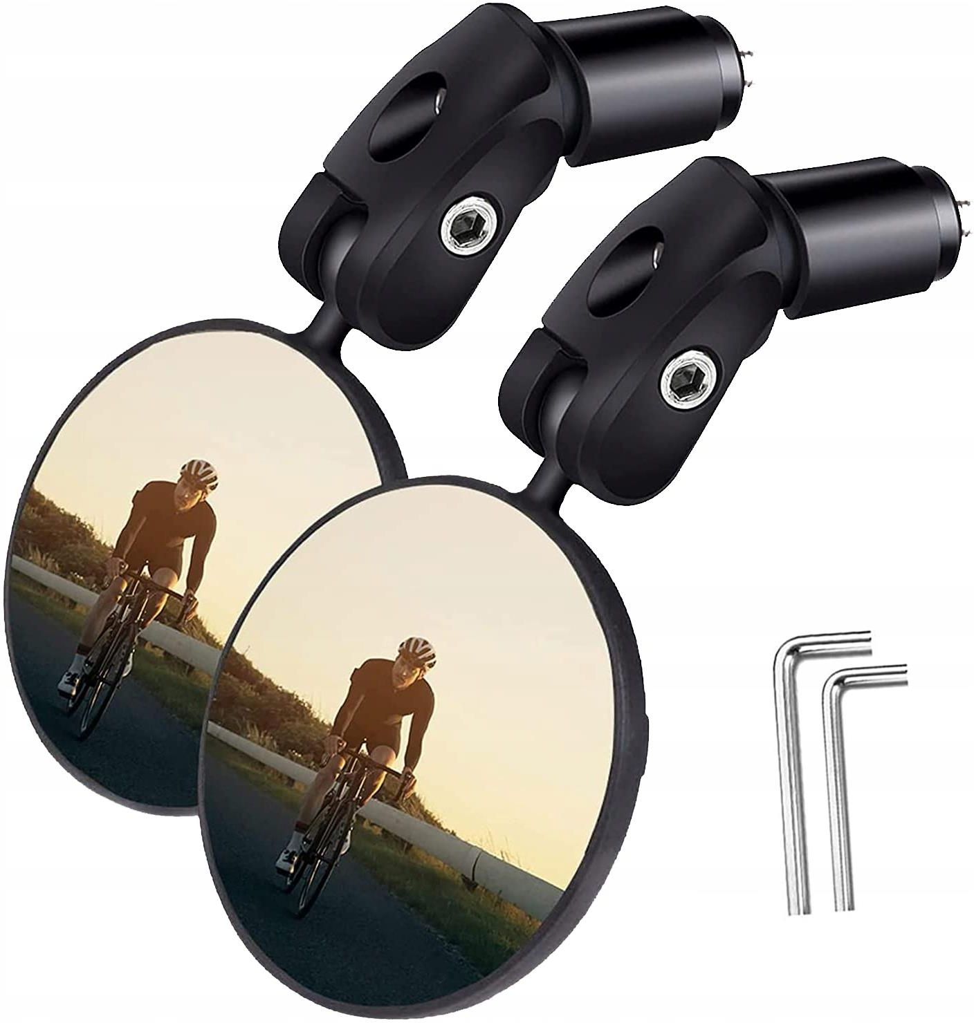 Lusterko Rowerowe Na Kierownice Składane Wypukłe 2szt. - Ceny i opinie ...