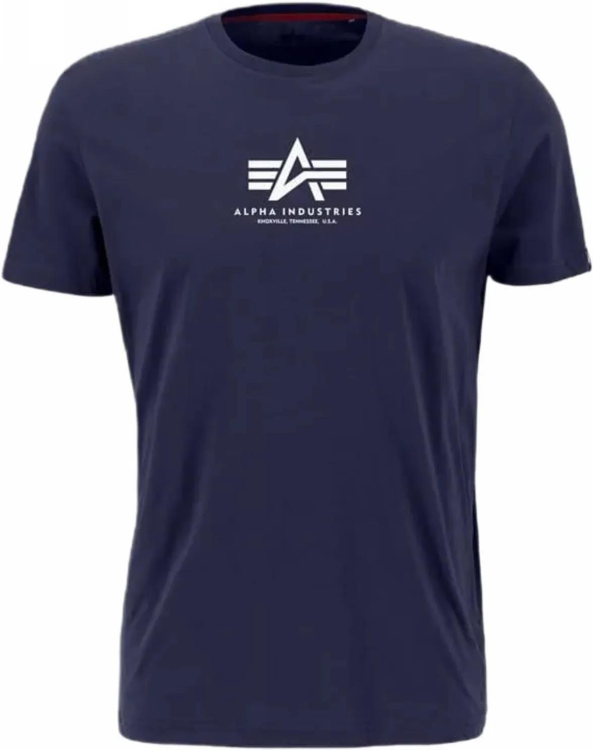 Koszulka Alpha Industries Basic T ML 118533 07 - Rep. Blue • RATY 0% , Kup dziś i zapłać za 30 ...