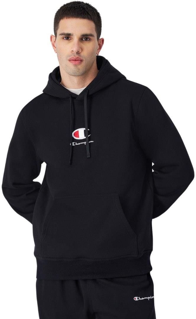 ND05_B24202-L 220268 KK001 Bluza męska Champion Hooded czarna 220268 ...