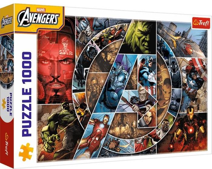 Trefl Puzzle Marvel 1000el. Avengers: Bohaterowie 10934 - Ceny i opinie ...