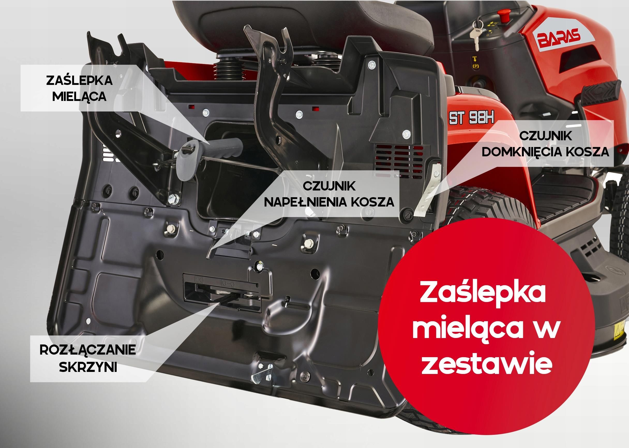 Traktor Ogrodowy Baras St 98H-V2 Powered By Stiga 398 W Se - Ceny i ...