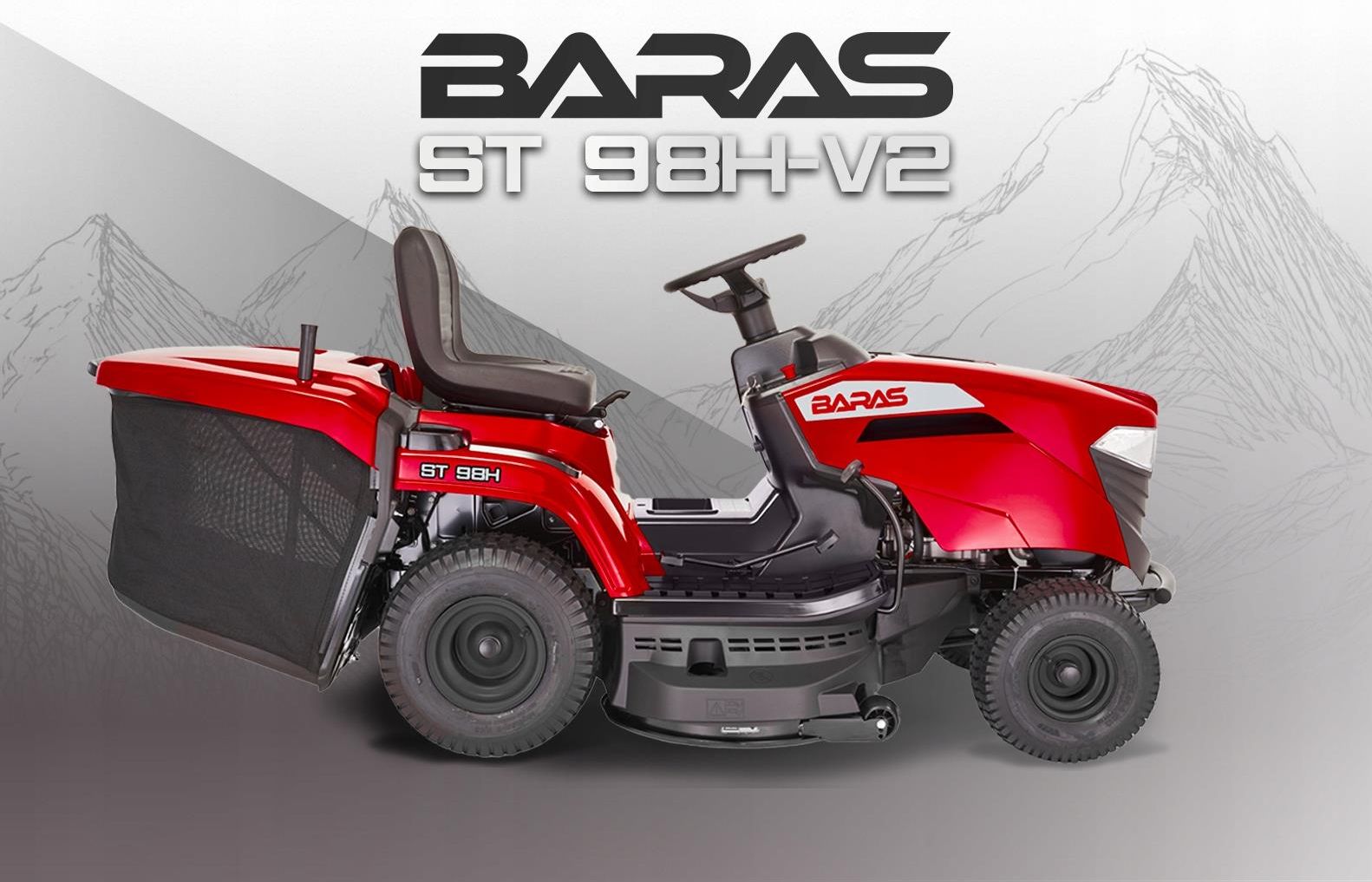 Traktor Ogrodowy Baras St 98H-V2 Powered By Stiga 398 W Se - Ceny i ...