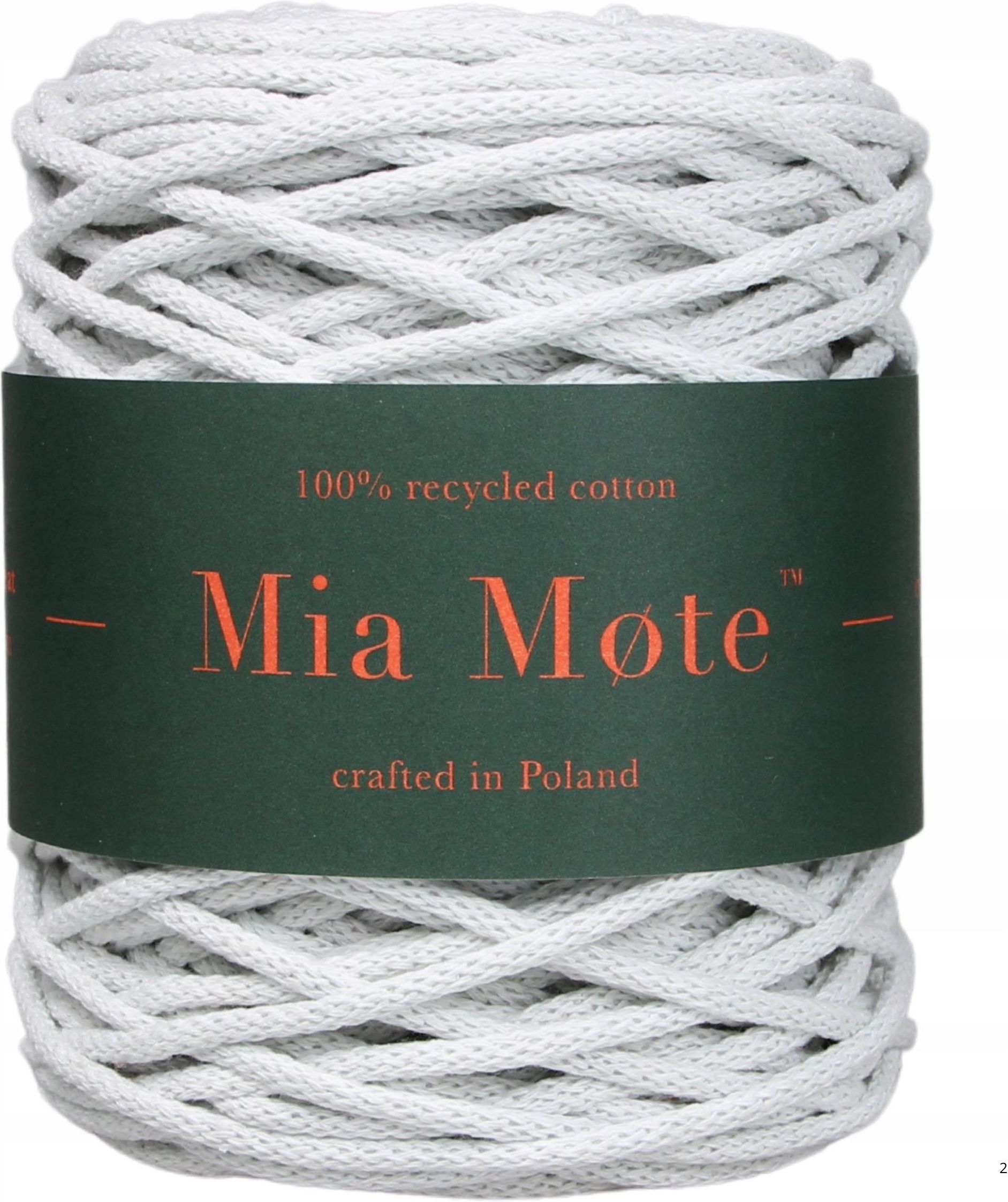 Mia Mote Miamote Sznurek Do Makramy Pleciony Bawełniany 3Mm 50M Biały Złamany 1795410359 - Ceny ...