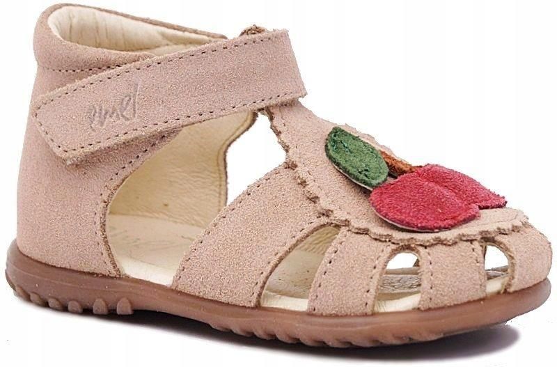 Emel ES1214E Bali buty sandałki sandały roczki z wiśnią 22 - Ceny i ...