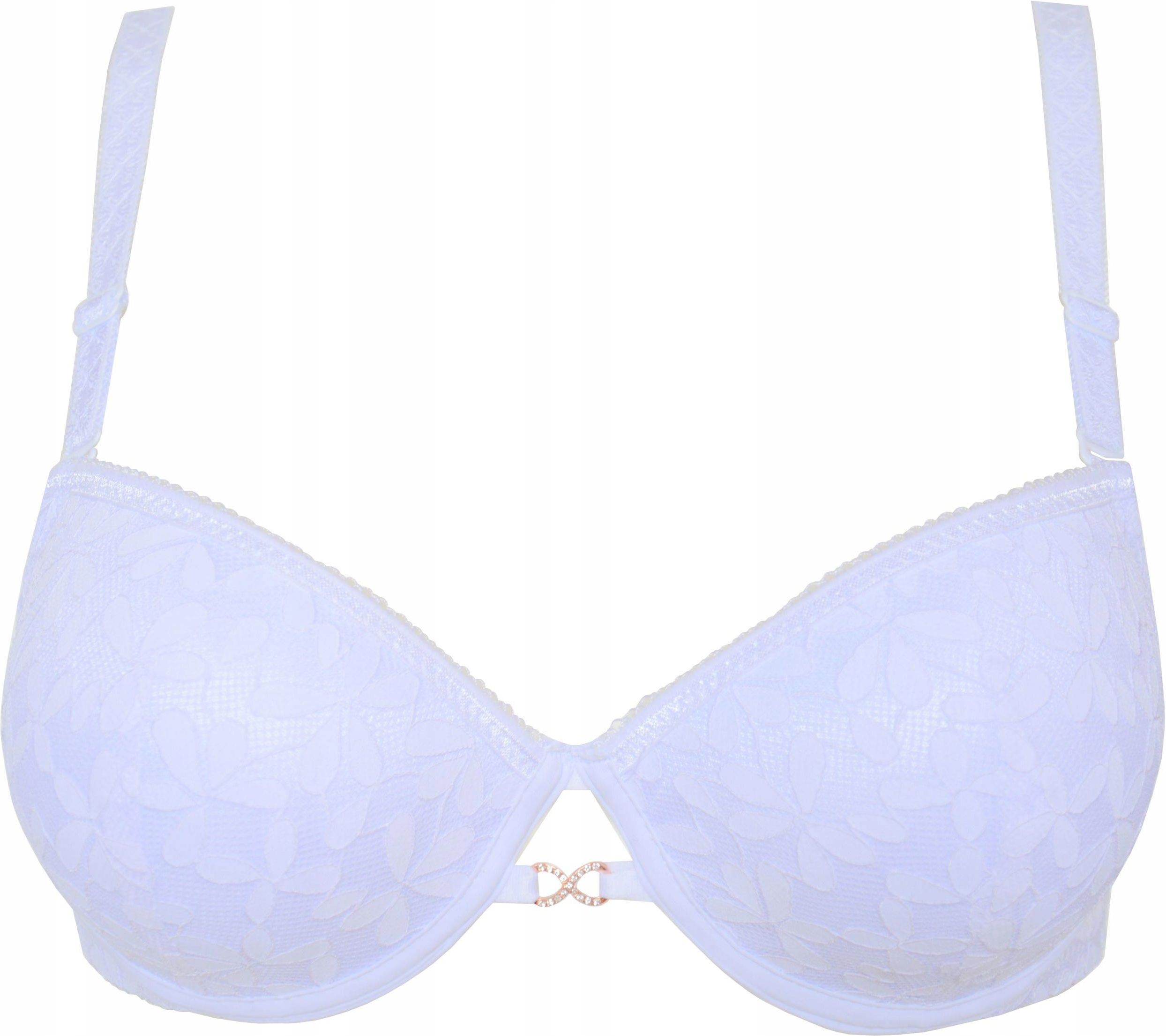 Biustonosz Lara mocny push-up stanik koronka 36/80 B - Ceny i opinie - Ceneo.pl