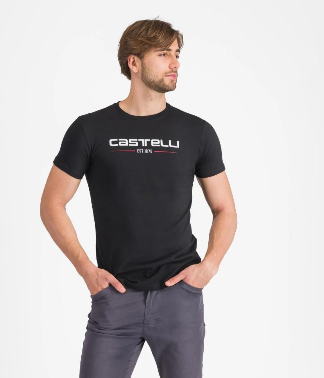 Castelli Kolarska Koszulka Z Krótkim Rękawem 76 Czarny Xl - Ceny i ...