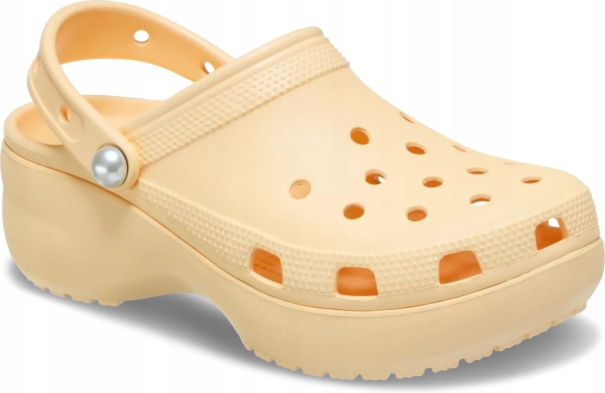 Crocs Damskie Buty Chodaki Klapki Platforma Classic Pearl 211231 Clog ...