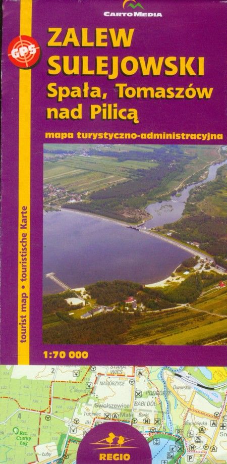 Zalew Sulejowski Spała Tomaszów nad Pilicą 1:70:000 - Ceny i opinie ...