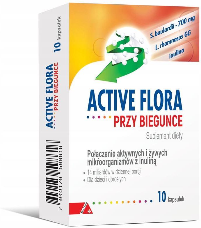 Alpen Pharma Active Flora Przy Biegunce 10kaps. - Opinie i ceny na Ceneo.pl