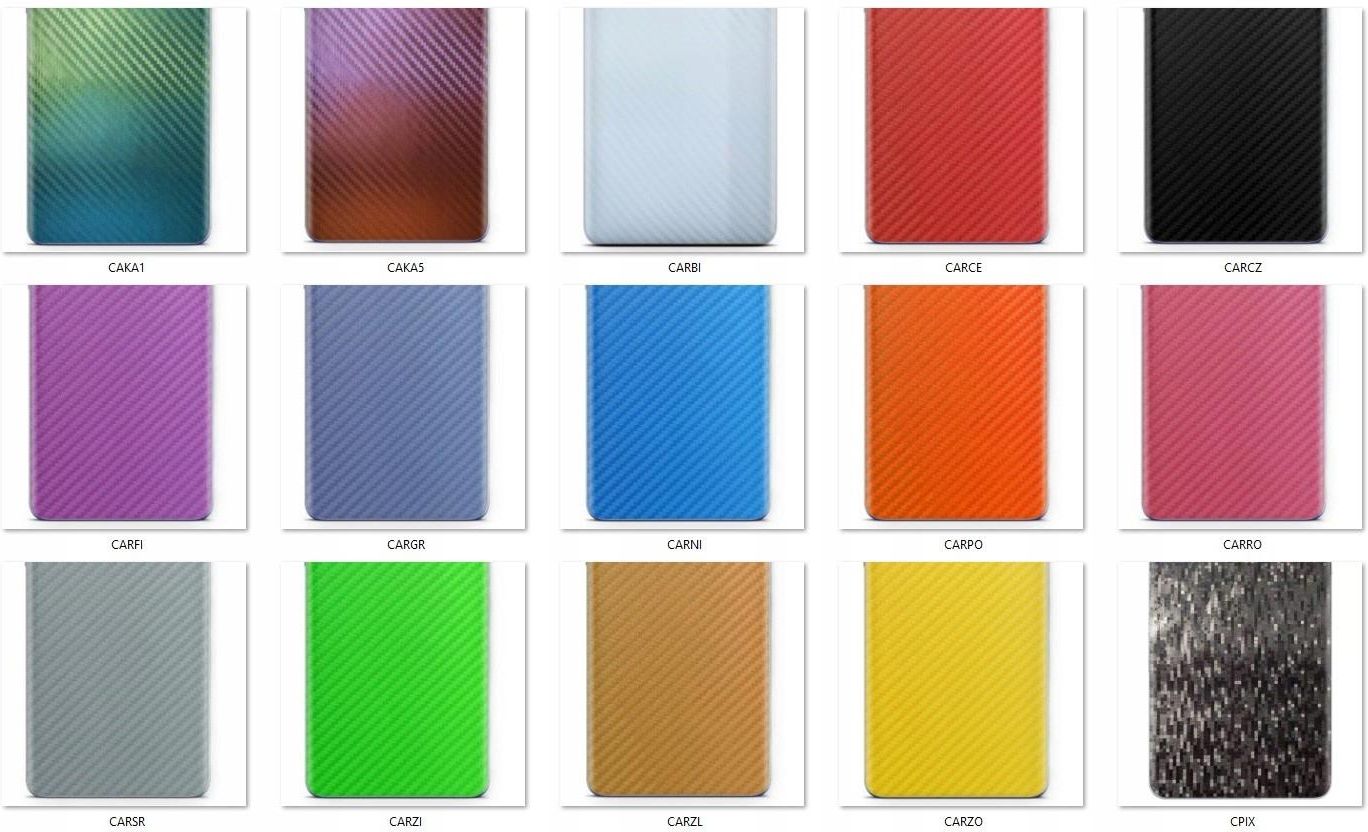 Apgo Folia Skórka Na Tył Do Itel A04 Carbon - Opinie i ceny na Ceneo.pl