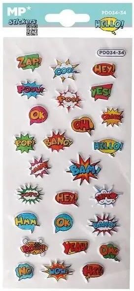 Mp Main Paper Naklejki 3D Hello - Ceny i opinie - Ceneo.pl