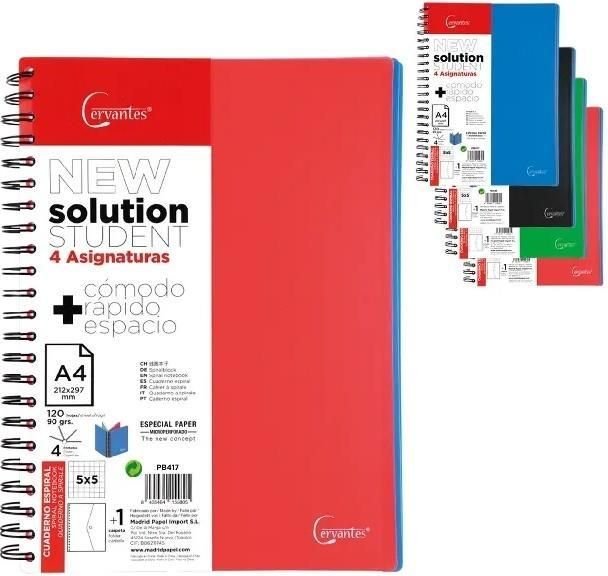 Mp Main Paper Zeszyt A4 120K Kratka Z Czterema Przekładkami Mix - Ceny ...