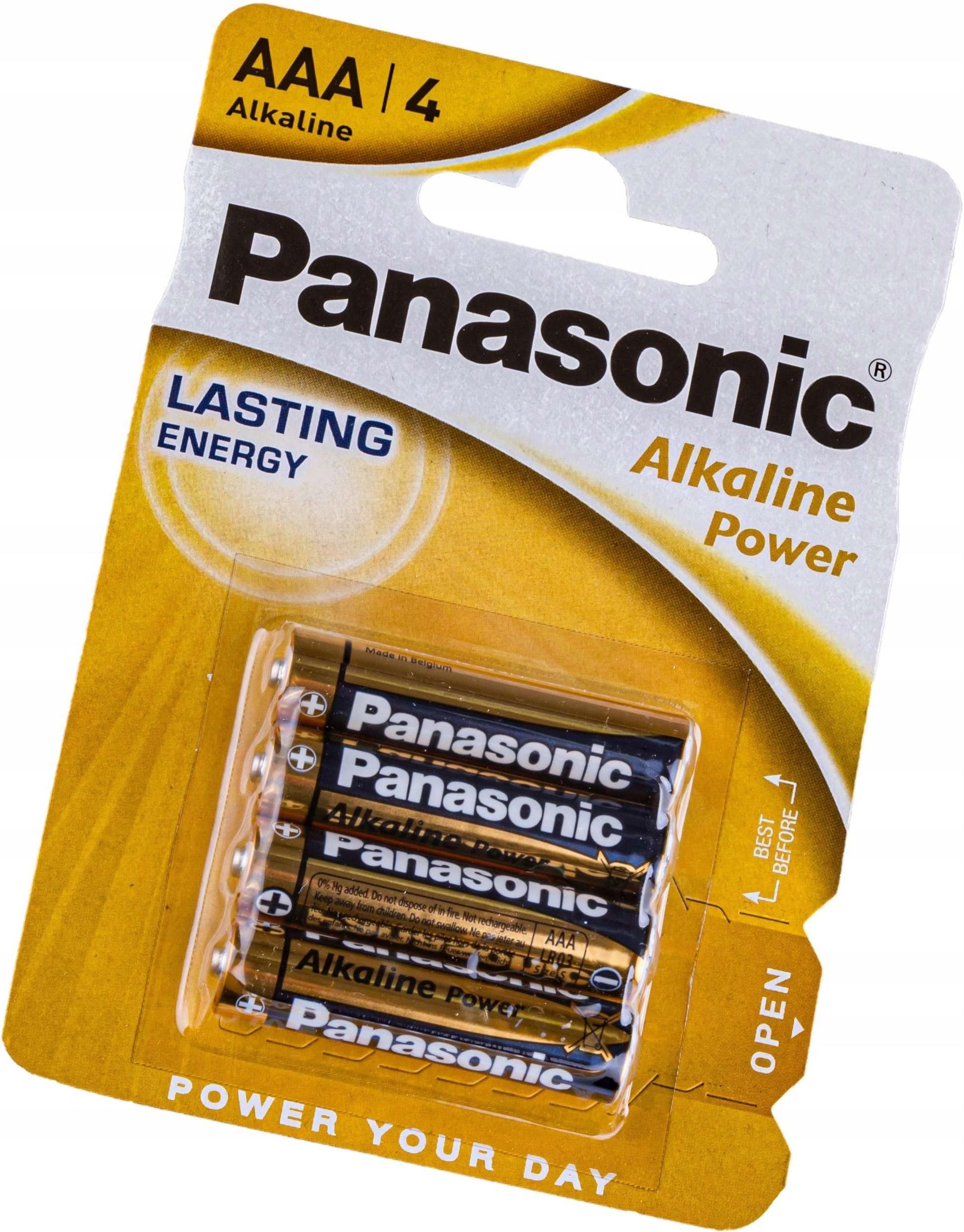 Panasonic Bateria Alkaliczna 1,5V LR03 Aaa 4 Szt - Ceny i opinie na ...