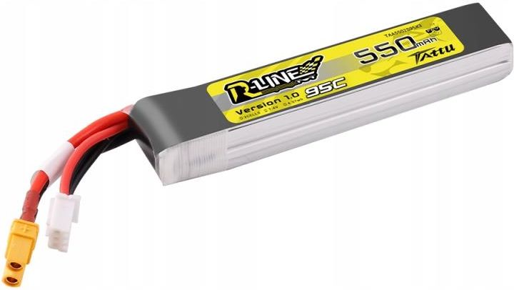 Tattu Lipol R-Line 2S 7.4V 550mAh 95C XT30 - Ceny i opinie na Ceneo.pl