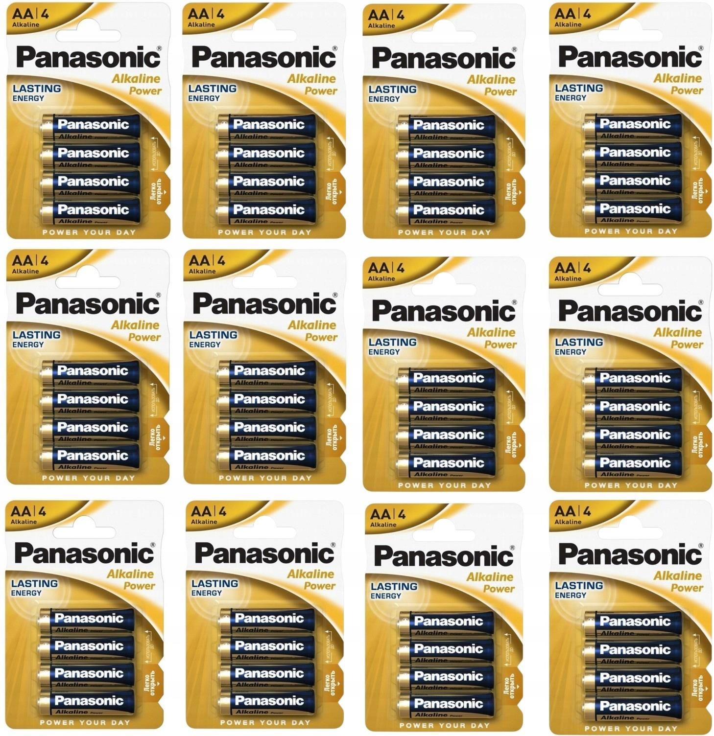 Panasonic Baterie Alkaiczne Aa R6 Zestaw 48 Szt - Ceny i opinie na Ceneo.pl