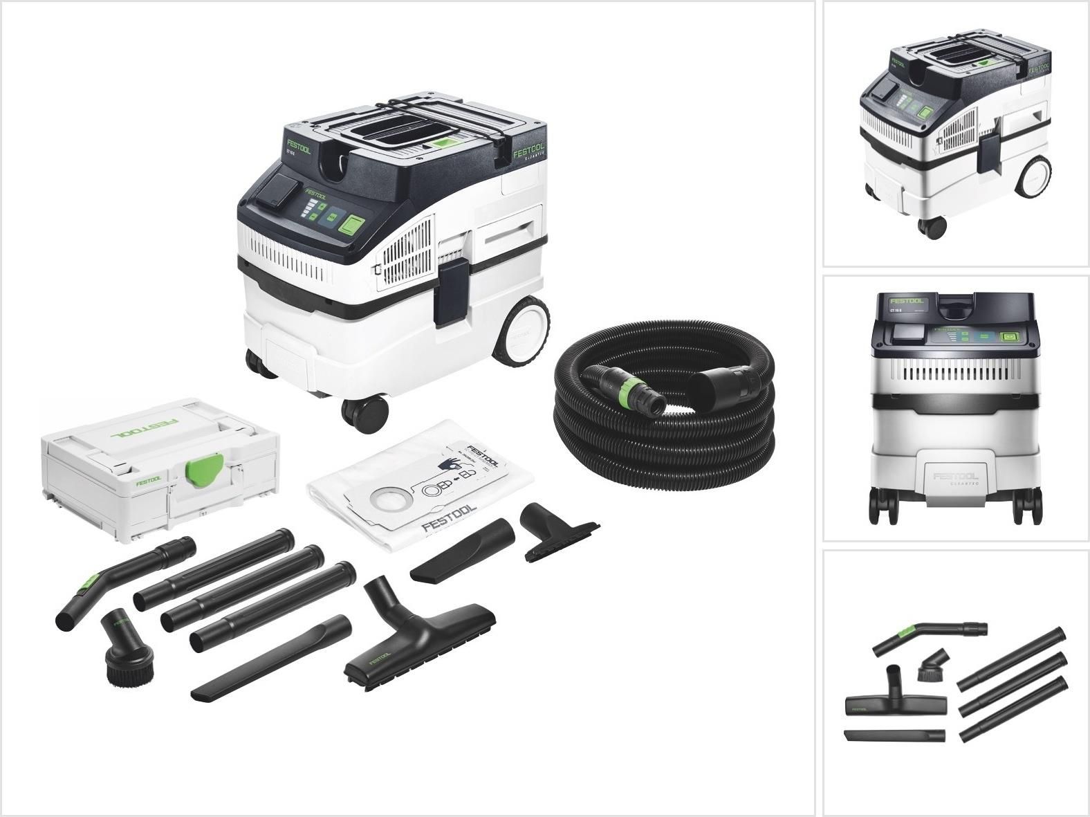 Festool Ct 15 E Cleantec Odkurzacz Mobilny 15L (577410) + Rs-St D 27/36 ...