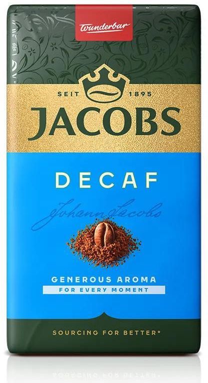 Kawa Jacobs Mielona Decaf 250g - Ceny i opinie - Ceneo.pl