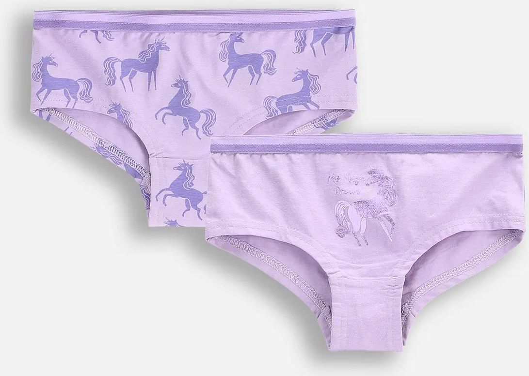 Majtki dziewczęce fioletowe 2 pack - Ceny i opinie - Ceneo.pl