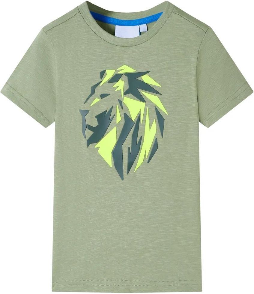 Koszulka dziecięca Lew 100% bawełna 128 khaki - Ceny i opinie - Ceneo.pl