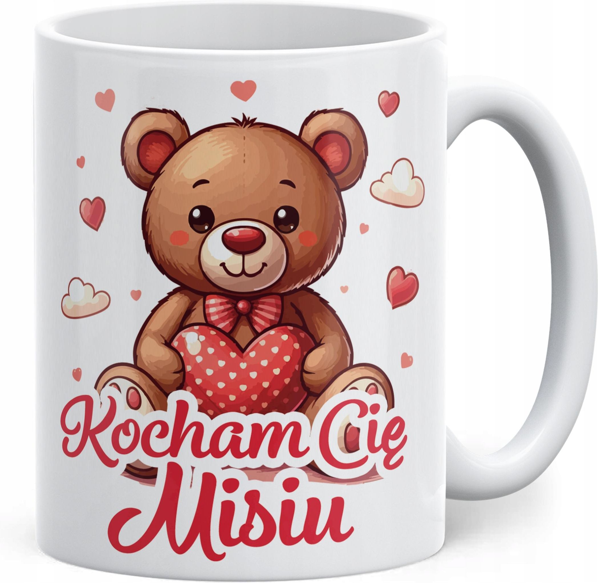 Bullz Kubek Walentynkowy Na Walentynki Kocham Cię Misiu Miś Prezent Upominek - Opinie i ...