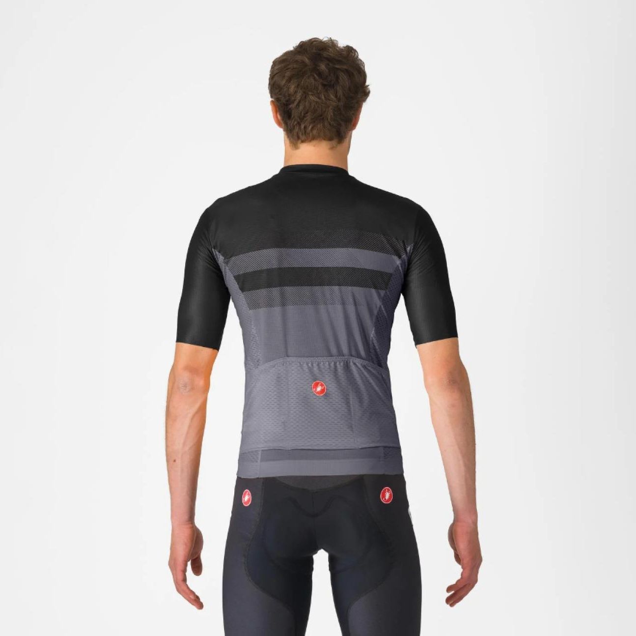 Castelli Koszulka Kolarska Z Krótkim Rękawem - Simbolo Szary/Czarny 3Xl ...