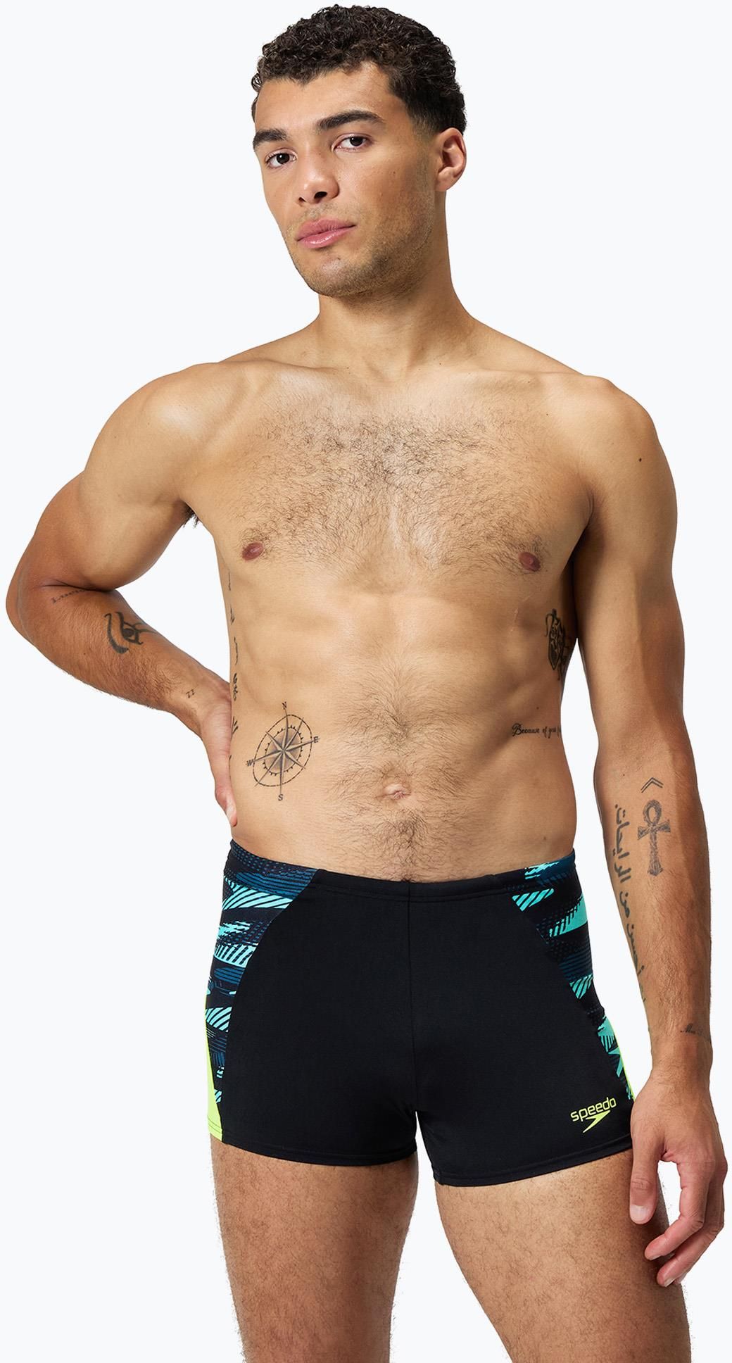 Speedo Bokserki Pływackie Męskie Endurance+ Max Splice Aquashort Black ...