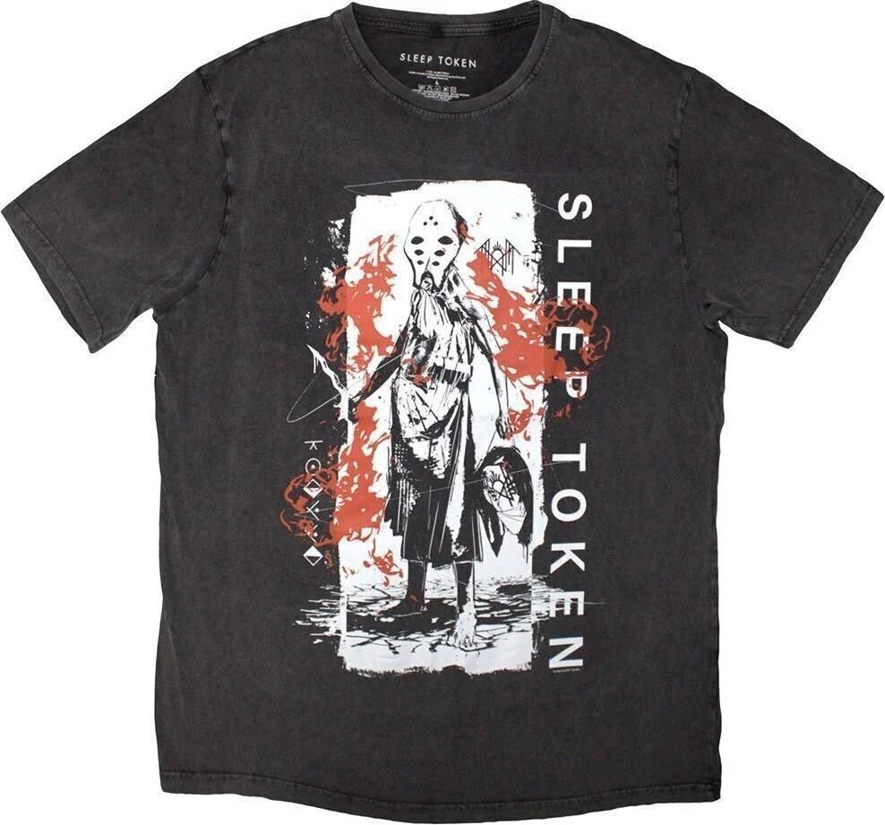 Sleep Token Koszulka Euclid Stone Wash Unisex Charcoal Grey L - Ceny i opinie - Ceneo.pl