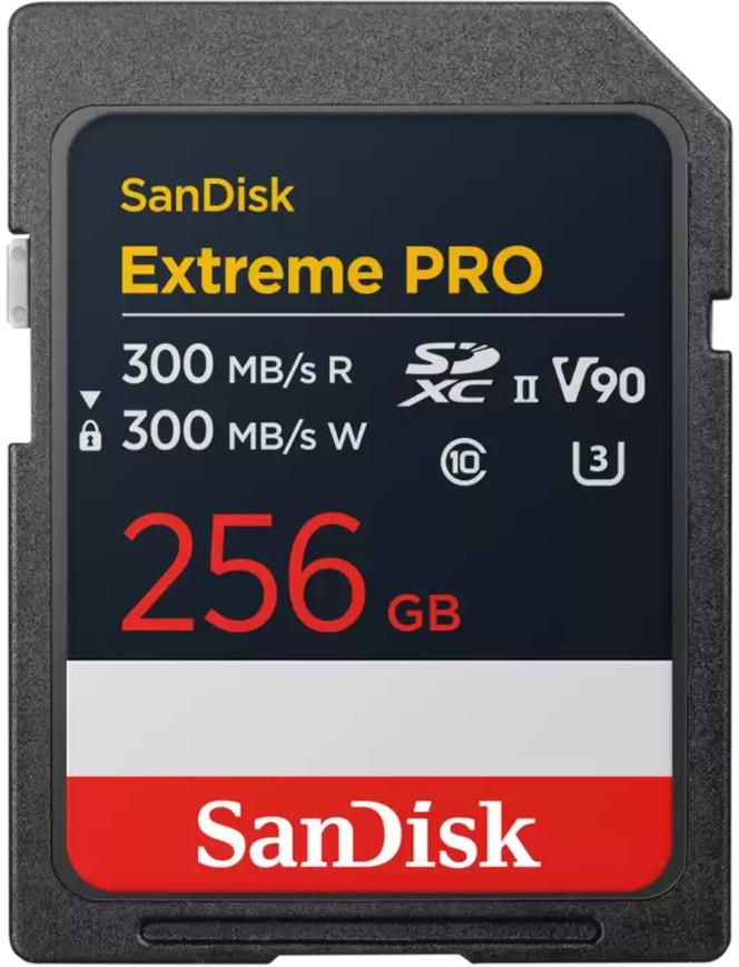 Karta pamięci do aparatu SANDISK SDSDXDM-256G-GN4IN KARTA SANDISK EXTREME PRO SDXC 256GB - 300MB ...