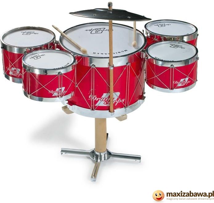 Maxima Perkusja Dla Dzieci 5 Bębnów I Talerz 1910 - Ceny i opinie ...