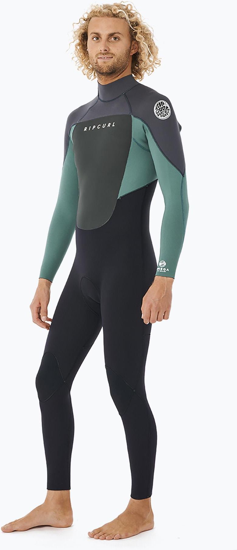 Rip Curl Pianka Do Pływania Męska Omega B Zip M 3 2Mm Gb Muted Green ...