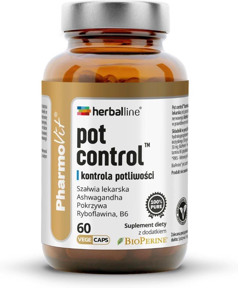 Pharmovit Adaptogeny Pot Control 60kaps. - Opinie i ceny na Ceneo.pl