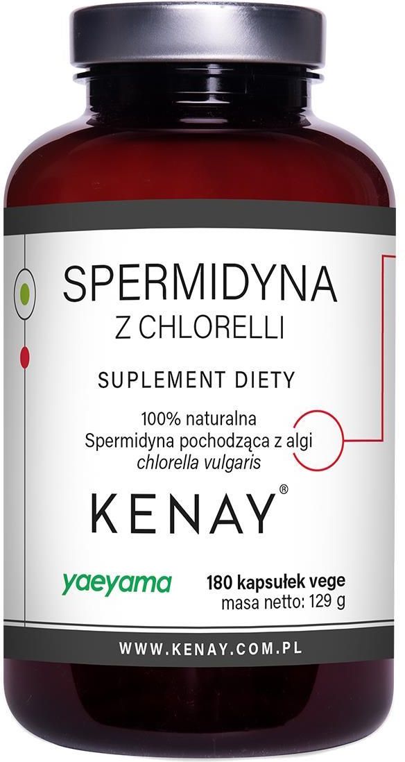 Kapsułki Kenay Spermidyna Naturalna Z Chlorelli Yaeyama 180szt ...