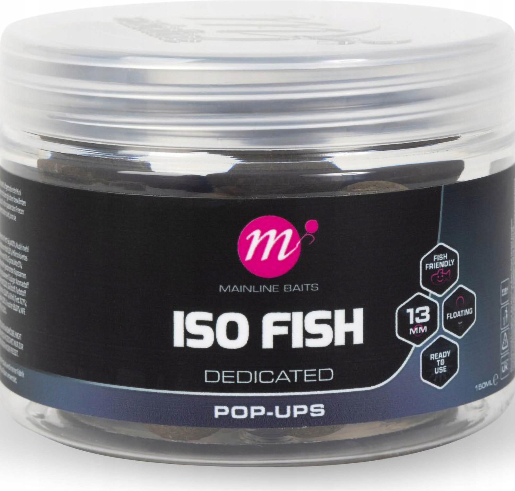 Mainline Przynęta Kulki Pływające Pop Up Iso Fish Pop-Ups 13Mm - Ceny i ...