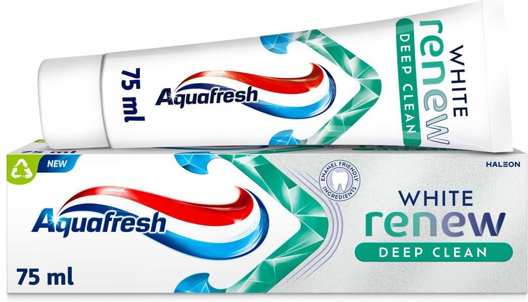 Aquafresh White Renew Deep Clean Pasta Do Zębów Z Fluorkiem 75ml - Opinie i ceny na Ceneo.pl