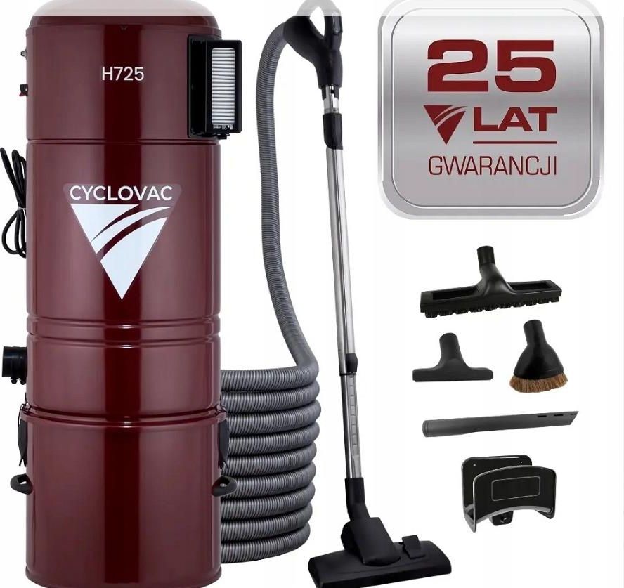 Cyclovac Cyclo Vac H725 Zestaw Magnum 9M (2027) - ceny i opinie - Ceneo.pl
