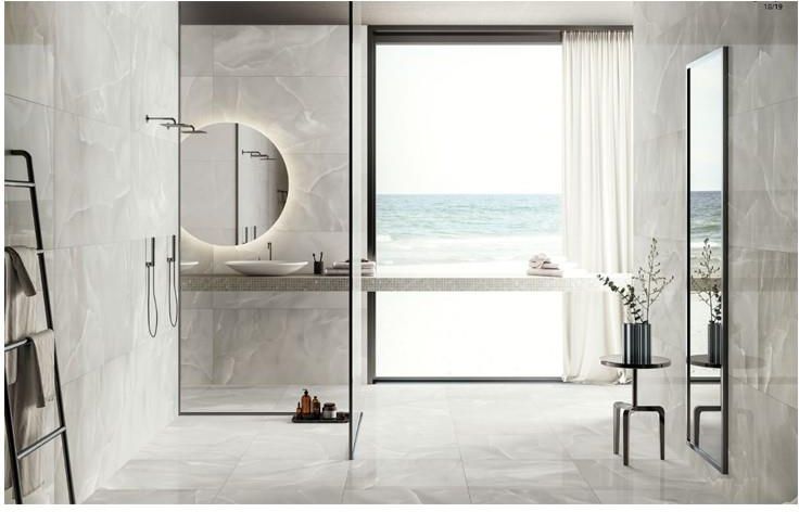 Płytki Refin Prestigio Onyx Grey R Soft 60x60 - Opinie i ceny na Ceneo.pl