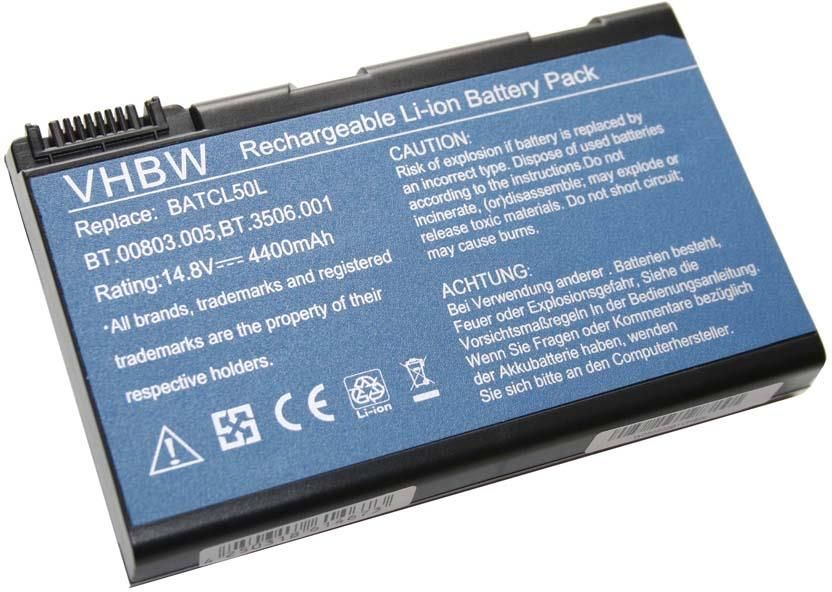 Bateria do laptopa Vhbw Bateria Do Acer Aspire 3100/5100/5110/9110/9120 ...