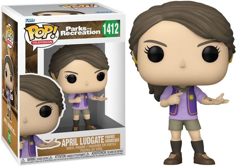 Funko POP! Television Parks and Recreation April Ludgate Pawnee ...