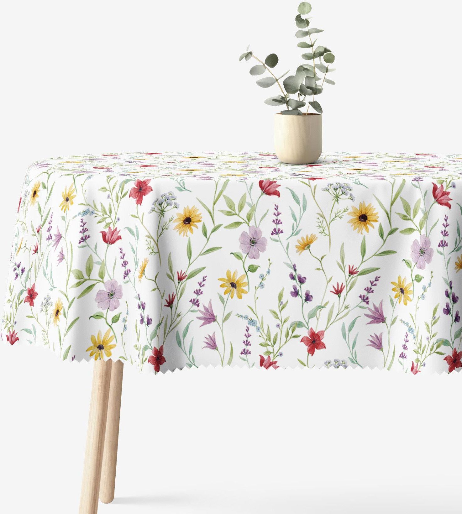 Goldea Obrus Owalny Plamoodporny Kolorowe Kwiaty Wiosenne 80x140cm - Opinie i atrakcyjne ceny na ...