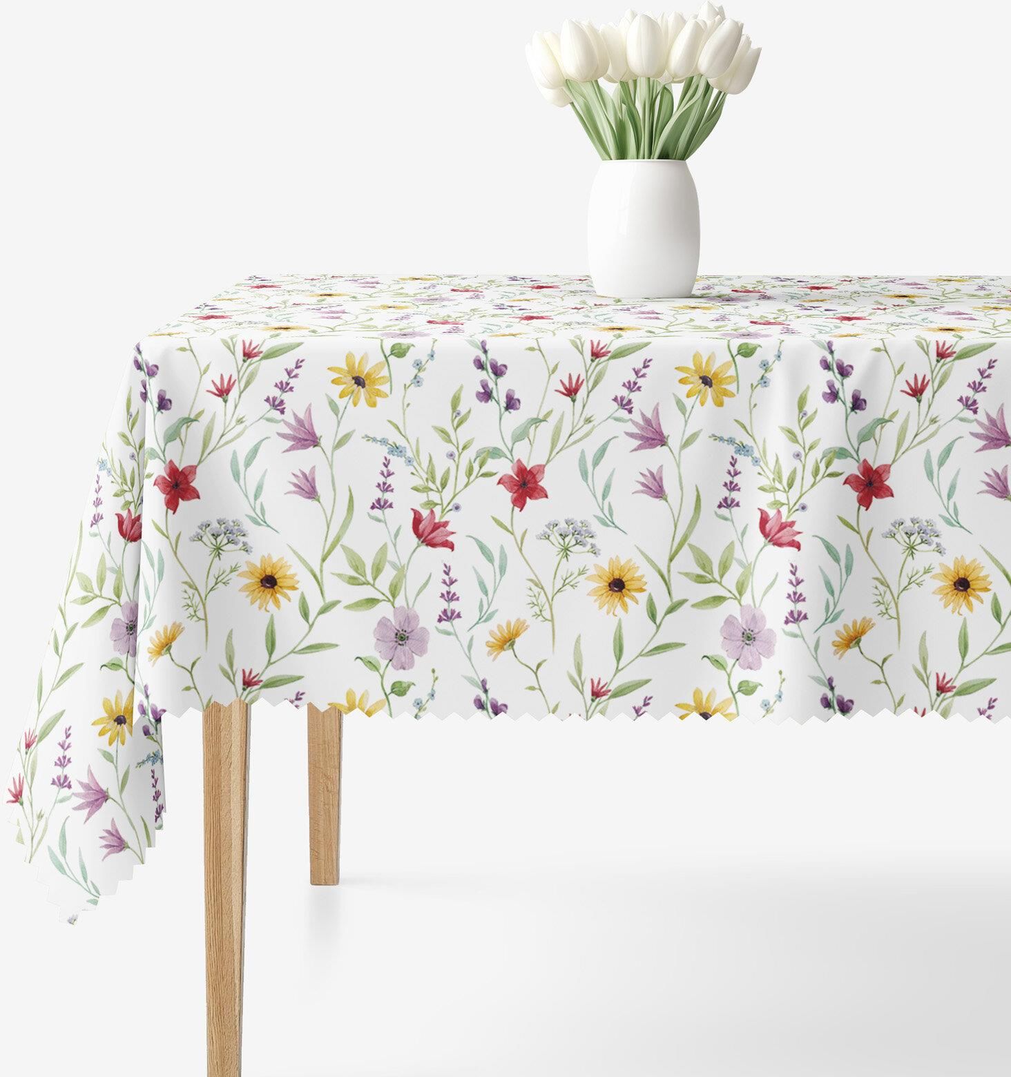 Goldea Obrus Plamoodporny Kolorowe Kwiaty Wiosenne 40x40cm - Opinie i atrakcyjne ceny na Ceneo.pl