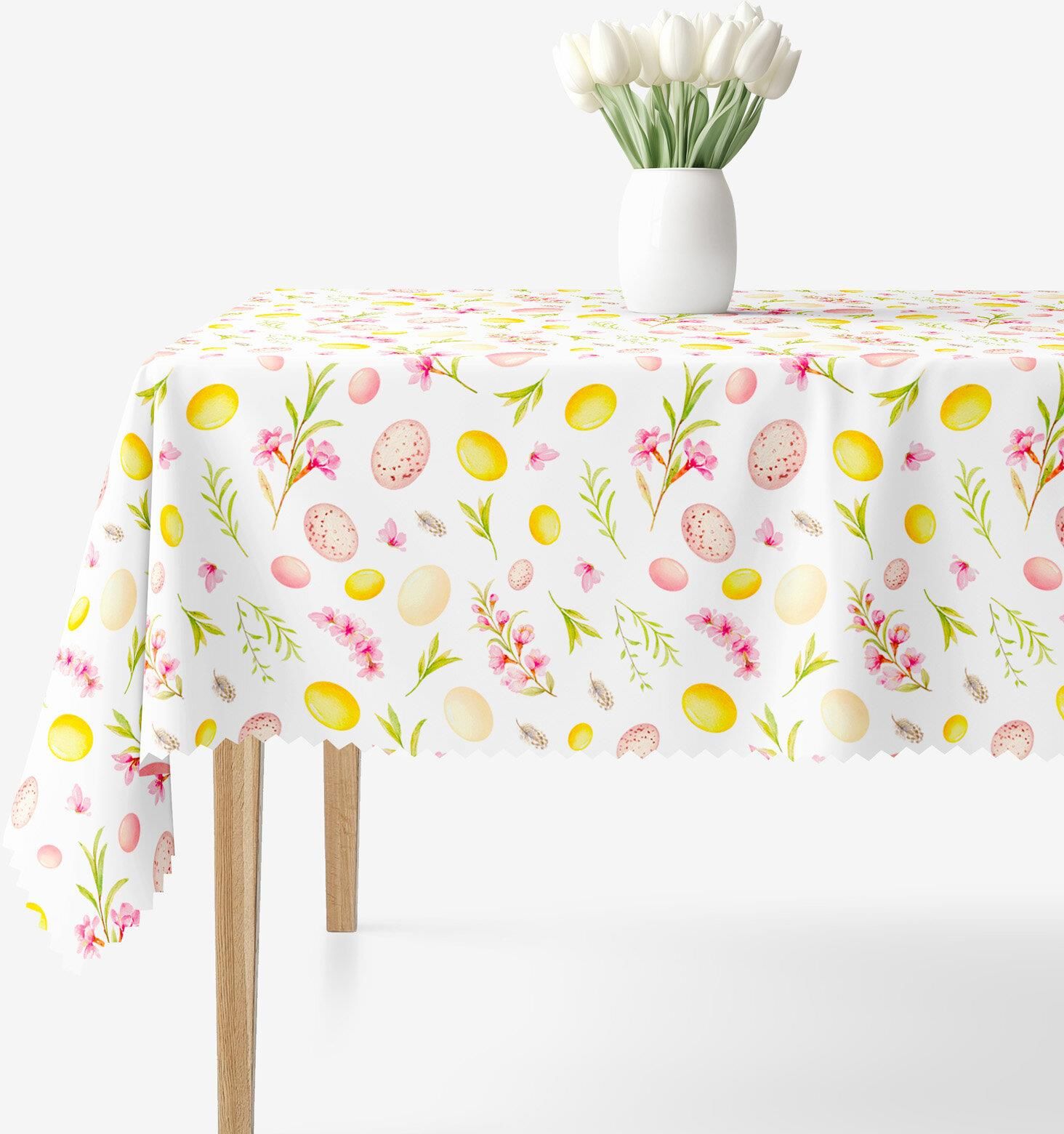 Goldea Obrus Plamoodporny Wielkanocny Pisanki Z Kwiatami 120x160cm - Opinie i atrakcyjne ceny na ...