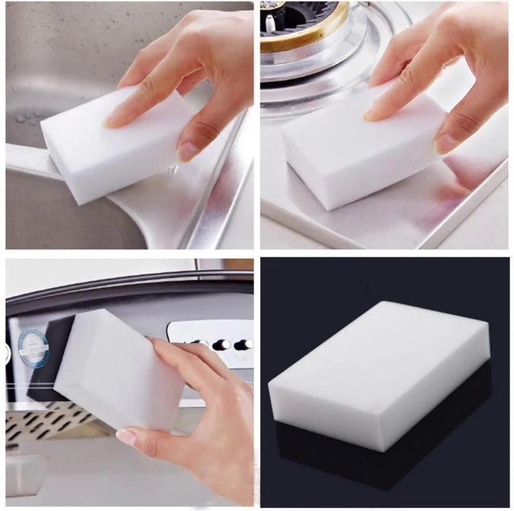 Magiczna gąbka z melaminy Magic Sponge do czyszczenia plam usuwania ...
