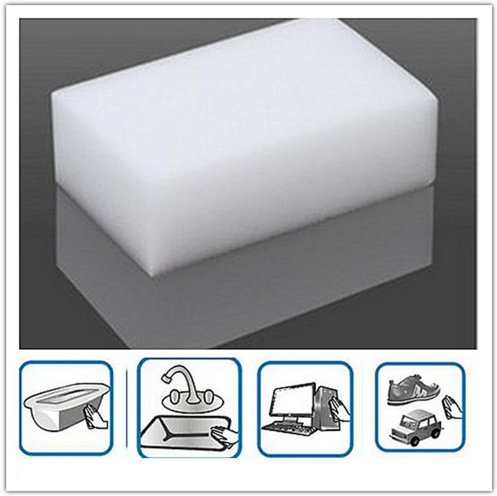 Magiczna gąbka z melaminy Magic Sponge do czyszczenia plam usuwania ...