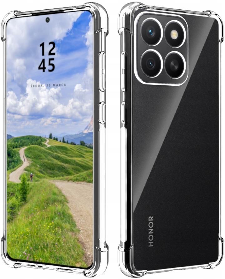 Radian Etui Do Honor X8C 4G Pancerne Ochronne Shockproof Clear Case ...