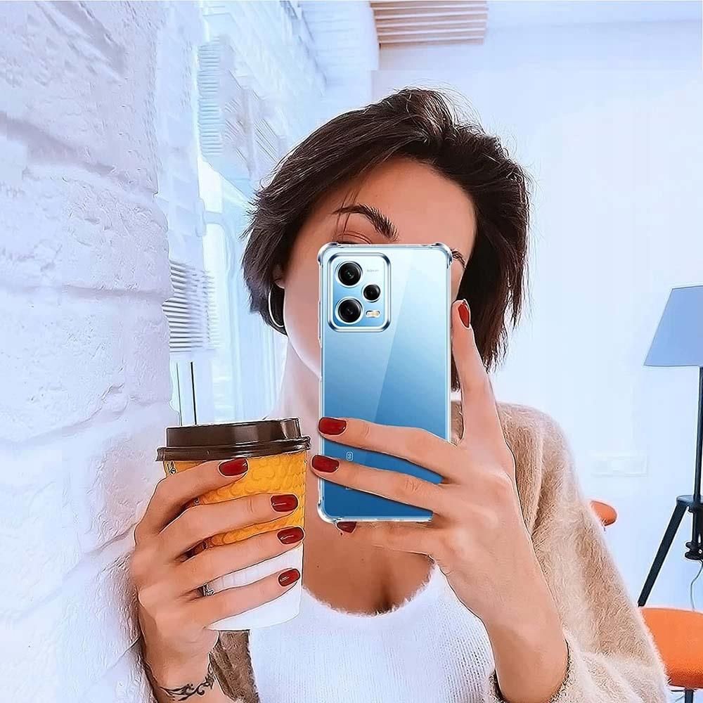 Etui Do Xiaomi Redmi Note 12 Pro 5G +Szkło Anti Shock Wyspa Clear Case ...
