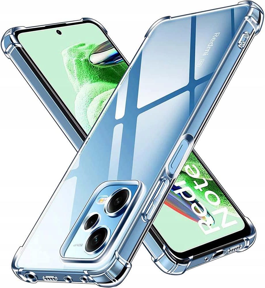 Etui Do Xiaomi Redmi Note 12 Pro 5G +Szkło Anti Shock Wyspa Clear Case ...