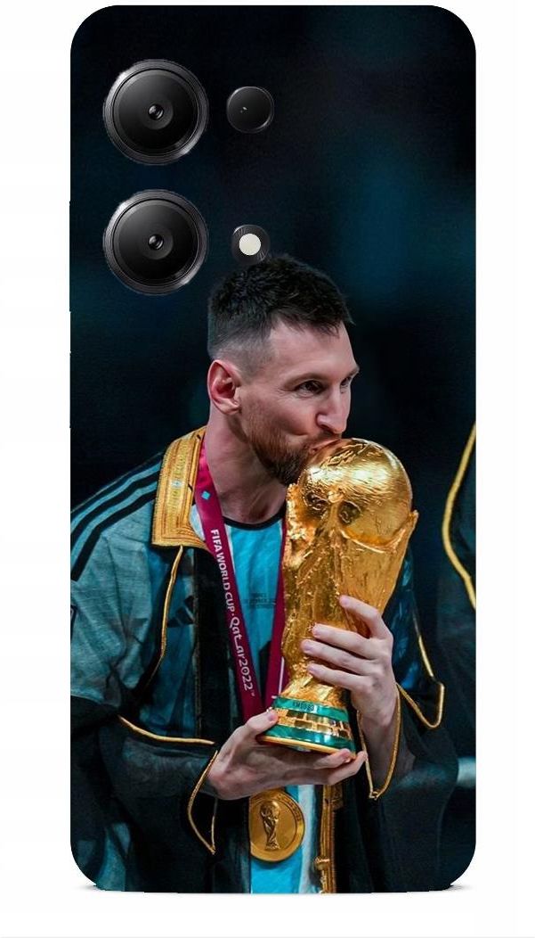 Etui Case Do Xiaomi Redmi Note 13 Pro 4G- Leo Messi World Cup Argentyna ...