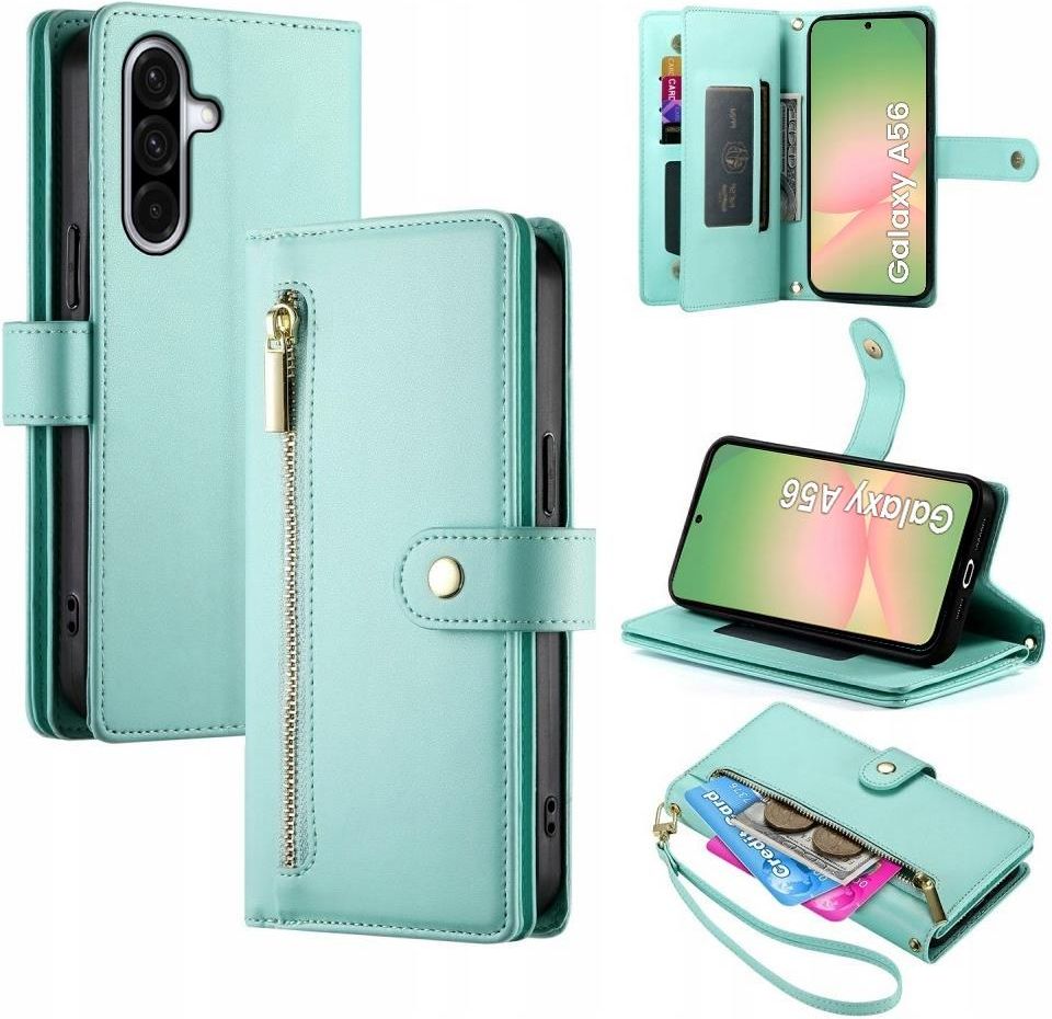 Erbord Etui Z Klapką Do Samsung Galaxy A56 5G, Wallet Pokrowiec Obudowa ...