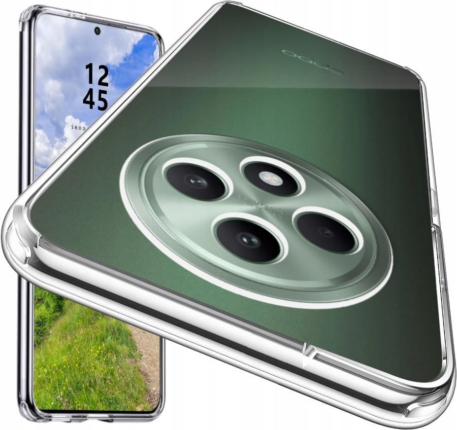 Etui Do Oppo Reno 12 F 5G 12 Fs Przeźroczyste Clear Transparent Case ...