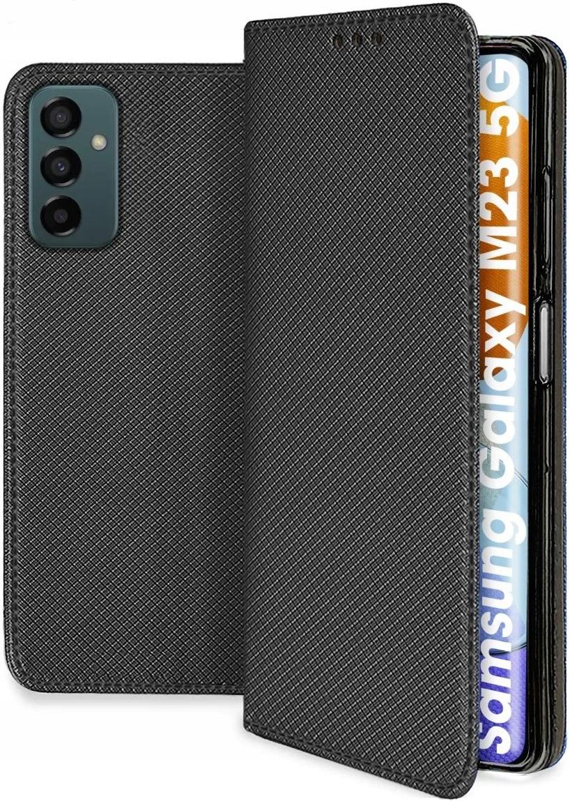 Etui Z Klapką Do Samsung Galaxy M23 5G Czarne Pokrowiec Smart Magnet ...